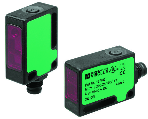 ML7-8-H-140-RT/59/65A/115/136 - Pepperl+fuchs - Sensor Fotoeléctrico, Serie ML17, Tru-Vue