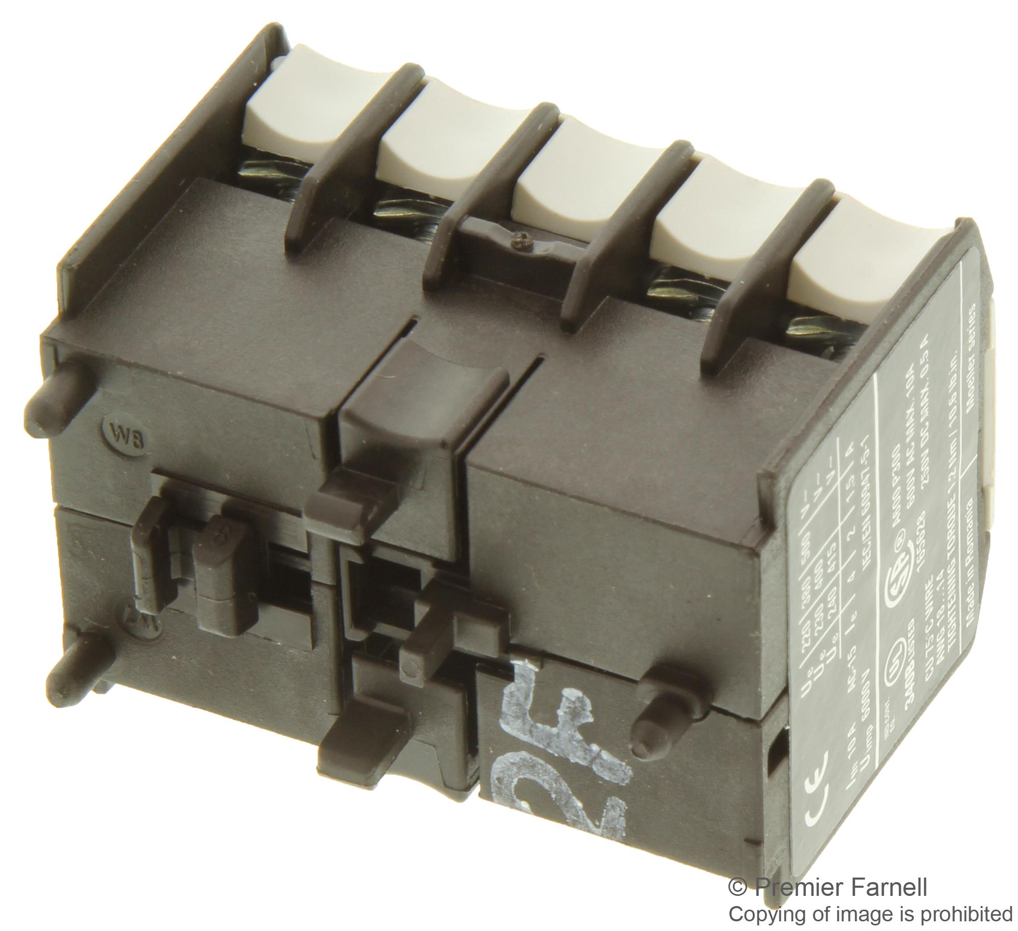 22DILE - Eaton Moeller - Contacto Auxiliar de Contactor