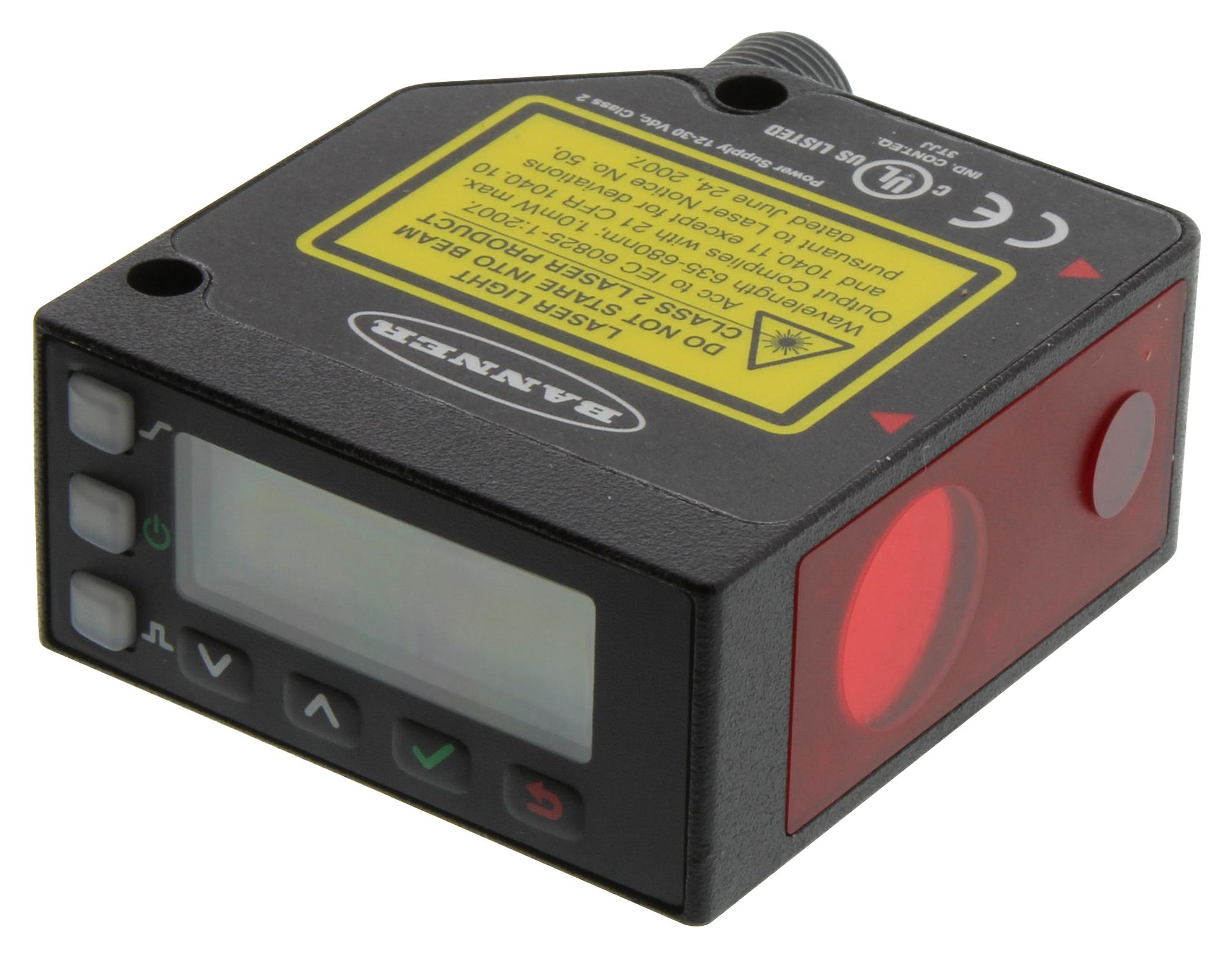 LE550UQ - Banner Engineering - LASER SENSOR, 1M, VOLTAGE/NPN/PNP