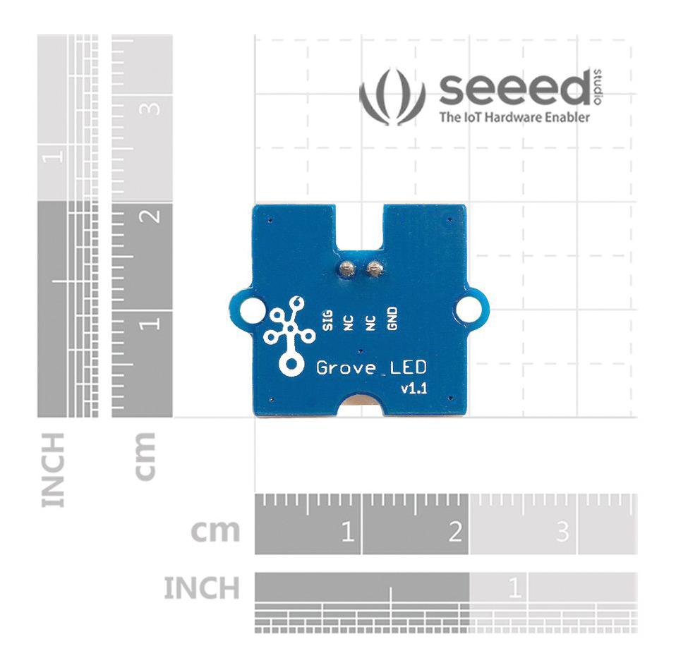 104020002 - Seeed Studio - Módulo LED, Morado, 3mm