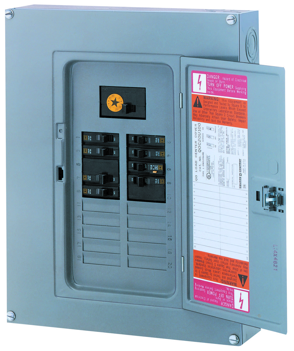QO120M100 - Square D By Schneider Electric - Load Center / Distribution ...