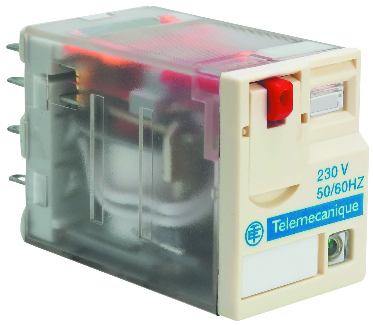 RXM2AB2F7 - Schneider Electric - Relevador de Potencia, DPDT, 120 VAC