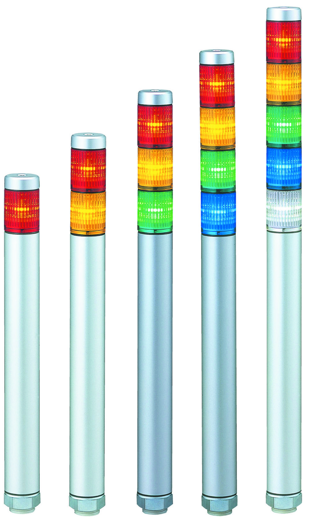 MP-202-RG - Patlite (u.s.a.) - Torreta Apilable, 2 Niveles, Verde