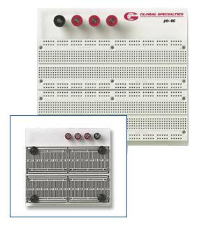PB-60 - Global Specialties - Protoboard, No se Solda, 2712 Perforaciones