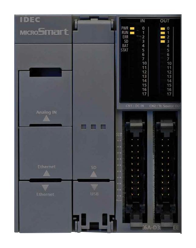 FC6A-D32P3CEE - Idec - Módulo CPU, PLC MicroSmart Serie FC6A, 16 Entradas