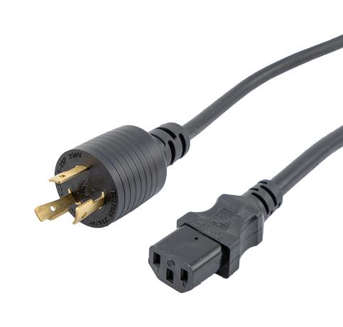 PPA00017-6FT - L-com - Cable de Alimentación, IEC 320 C13 a NEMA L6-20P, 1.83 m