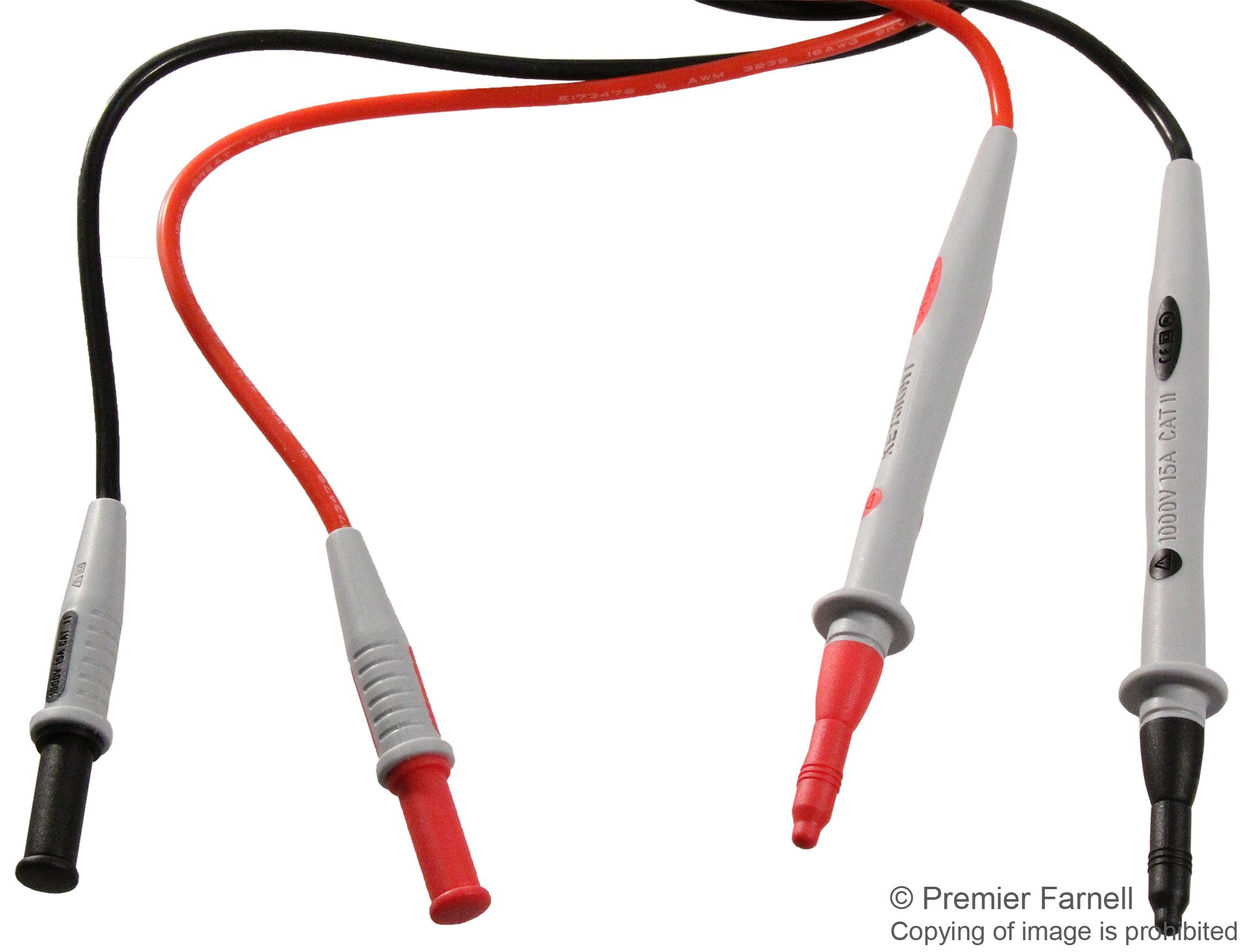 34138A - Keysight Technologies - Juego de Cables de Prueba, 2 cables de ...