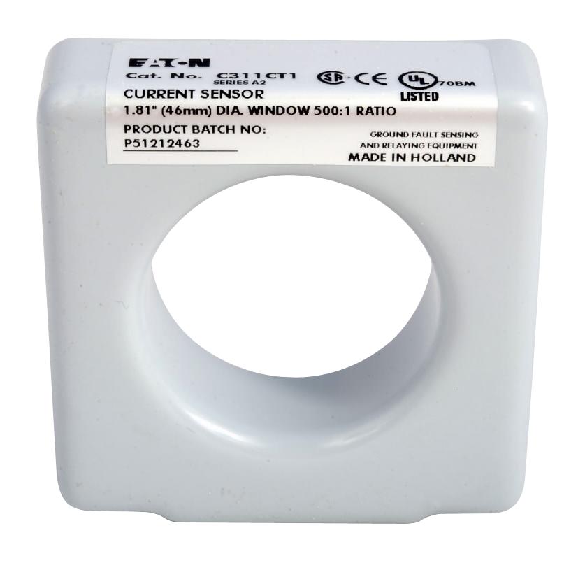 C311CT2 - Eaton Cutler Hammer - Transformador de Corriente, Toroidal, 500:1
