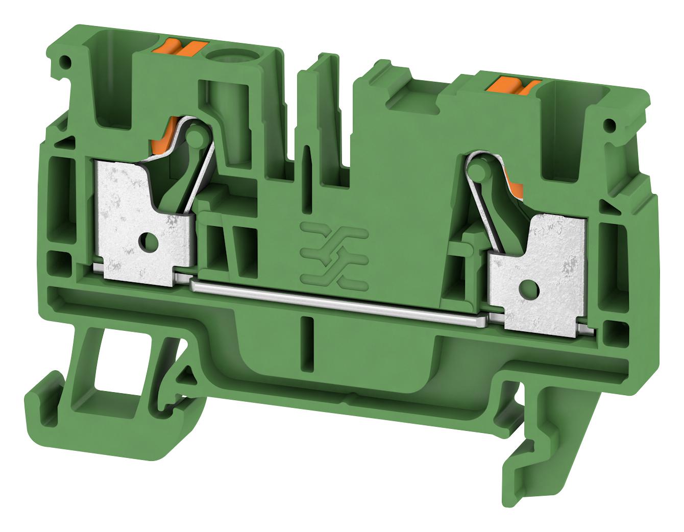 2051260000 - Weidmuller - DIN Rail Mount Terminal Block, 2 Positions ...