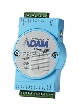 ADAM-6060-D - Advantech - I/O Module, ADAM-6060 Series, Digital