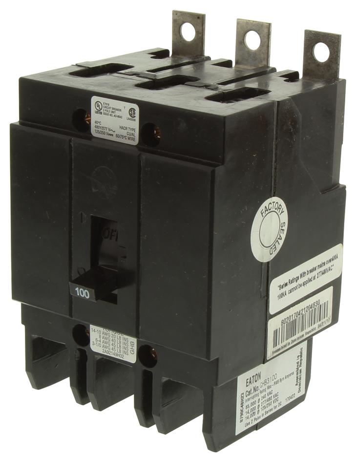 GHB3100 - Eaton Cutler Hammer - Guardamotores Termomagnético, Serie GHB ...
