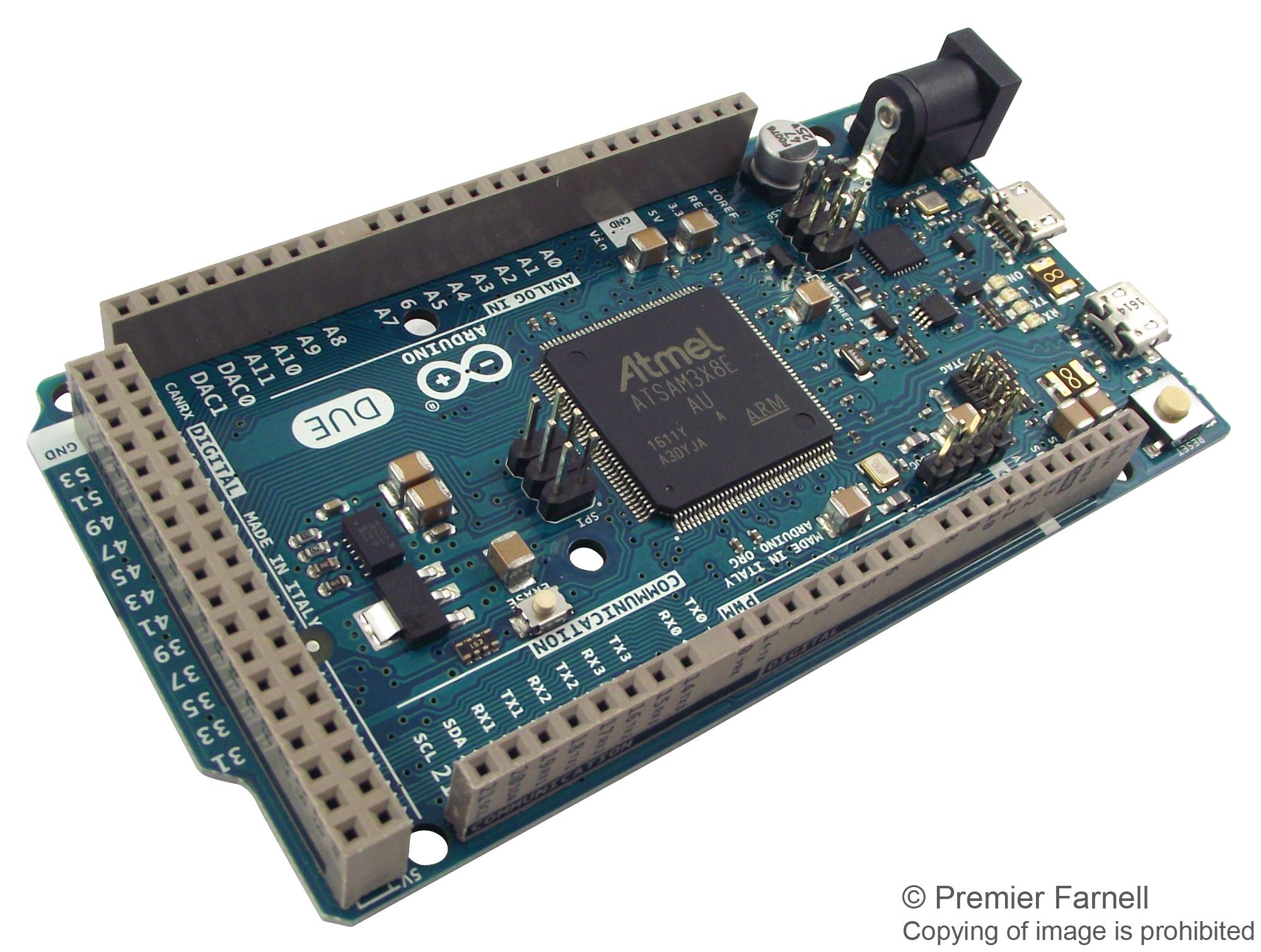 A000062 - Arduino - SBC, Arduino Due, AT91SAM3X8E