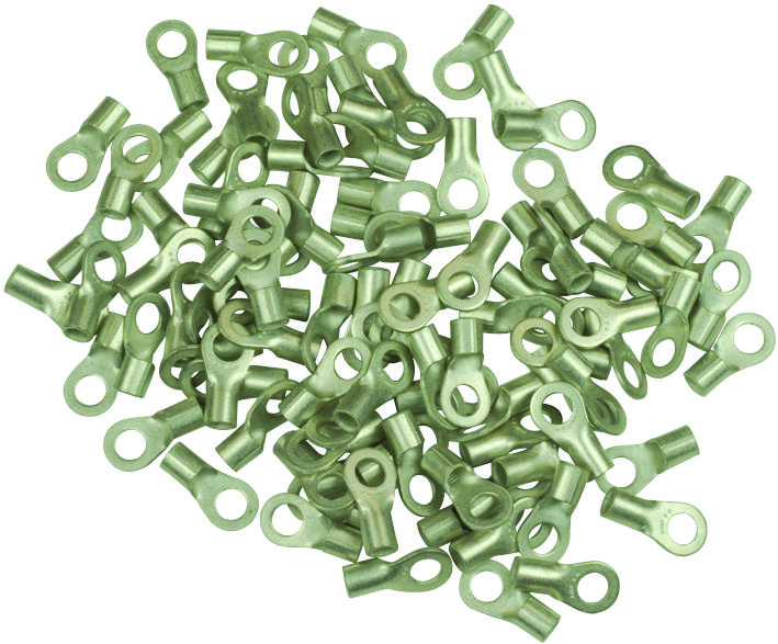 33461 - Amp - Te Connectivity - Terminal de Anillo, M6, 1/4"