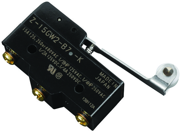 Z-15GW2-B7-K - Omron Industrial Automation - Interruptor Microswitch, Standard, Palanca con ...