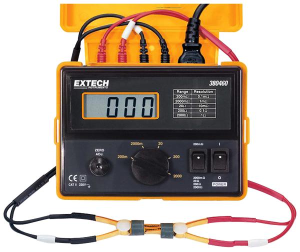 380462 - Extech Instruments - Óhmetro, Mili, 4-Wire