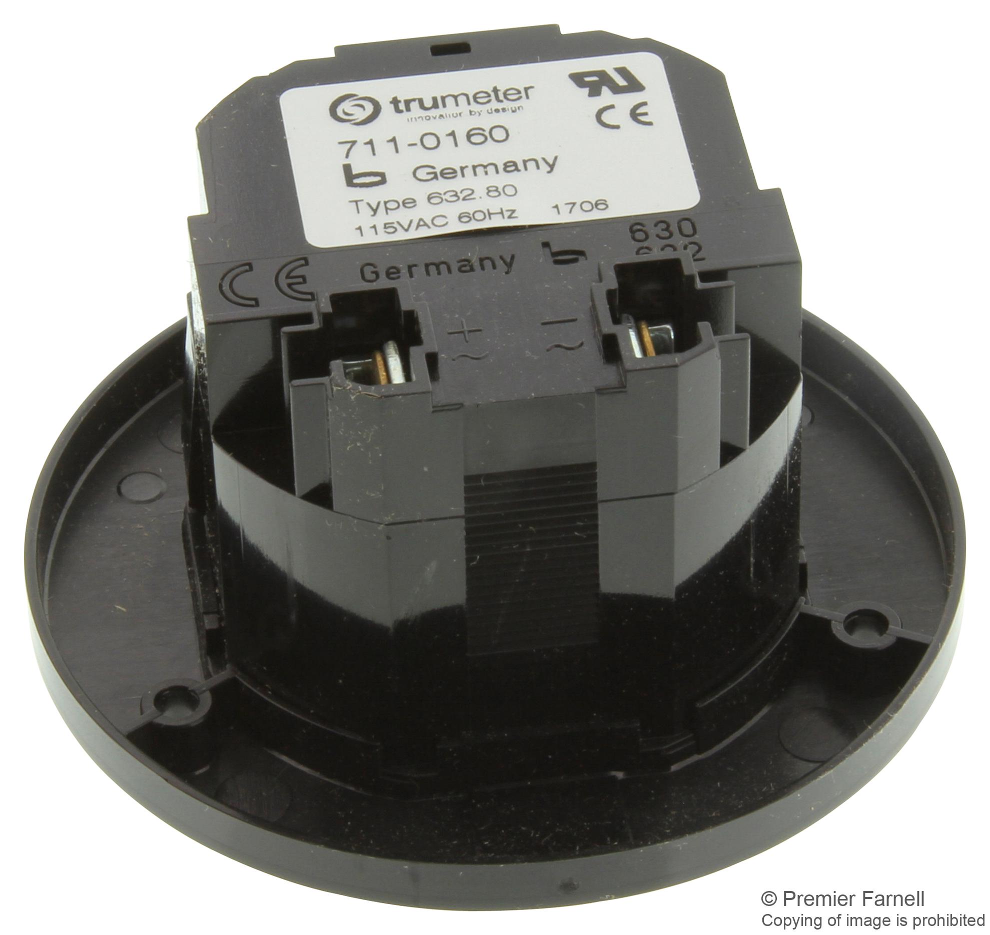 711-0160 - Trumeter - Temporizador de Montaje en Panel, Modelo 711, 103 ...