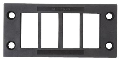 1825910000 - Weidmuller - Panel, Encaje a Presión, Poliamida