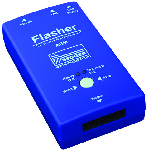 5.07.01 FLASHER ARM - Segger - Programador Flash, Para MCU ARM & Cortex, Interfaz Ethernet