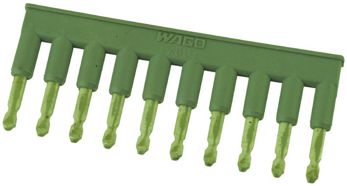 280-490 - Wago - Jumper (Bus bar), Puente, Bloques de terminales ...