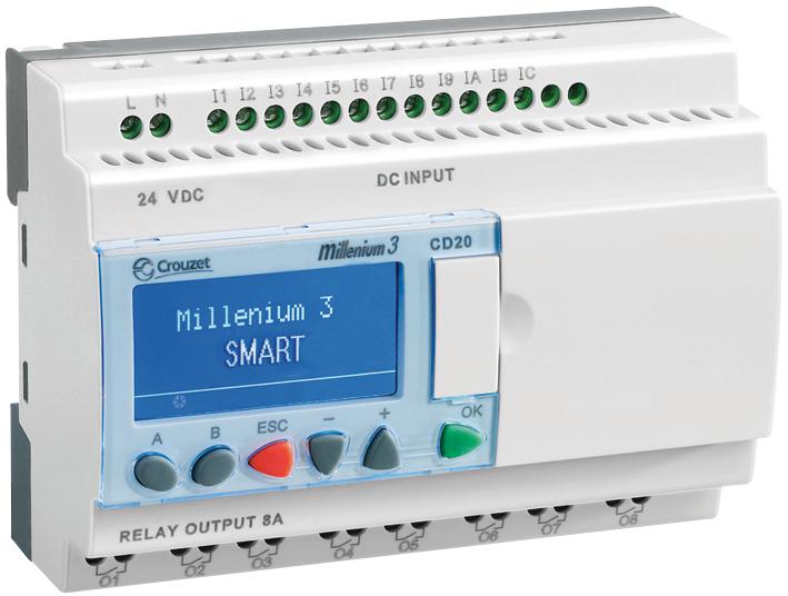 88974051 - Crouzet Automation - PLC, Millennium 3, Custom Compact