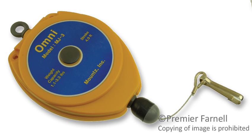 180521 - Mountz - Tool Balancer, Adjustable, 1.5 m Cable Length