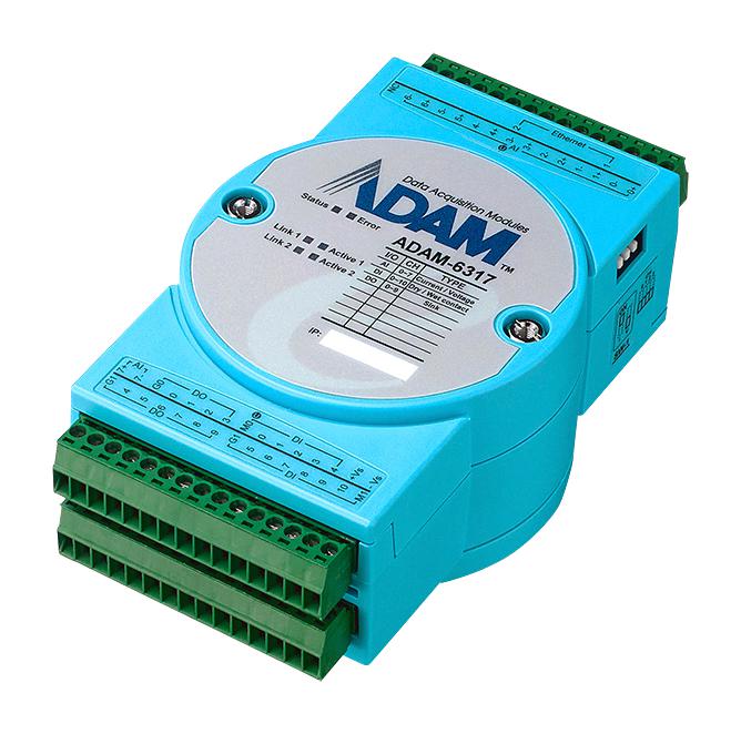ADAM-6317 - Advantech - Analog Input Module, 8 Channel, IoT OPC UA ...