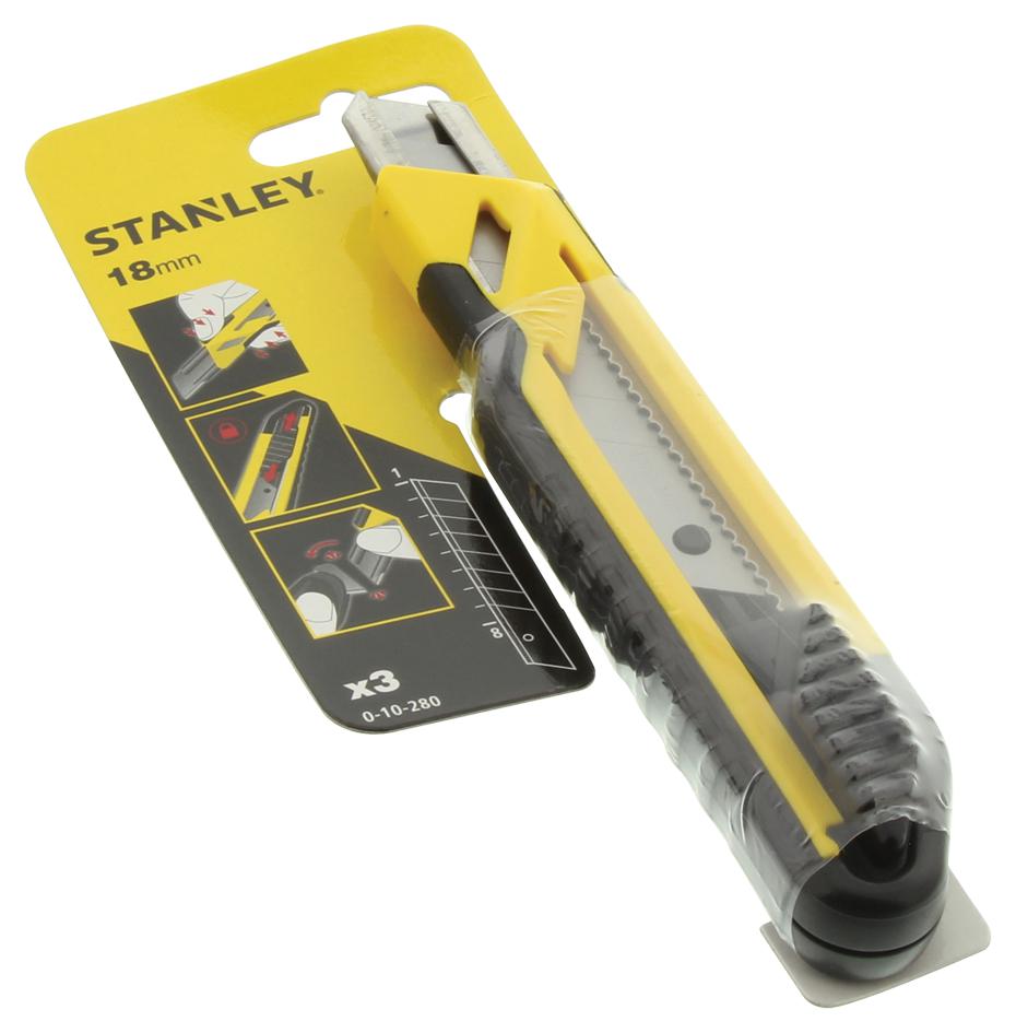 10-280 - Stanley - Exacto Cuchillo, Retráctil, Acero Inoxidable