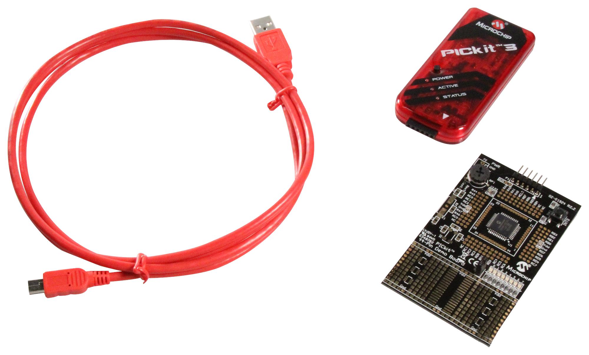 DV164131 - Microchip - Debug Express, PICkit 3, PIC