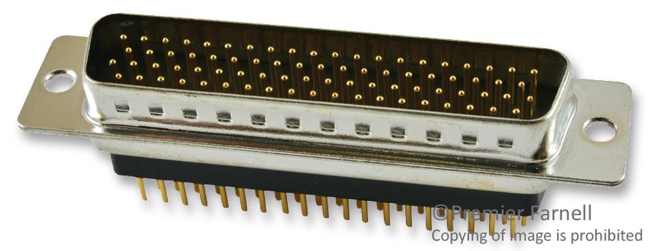 SPC15386 - Multicomp - Conector D Sub, HD78, 78 Contactos