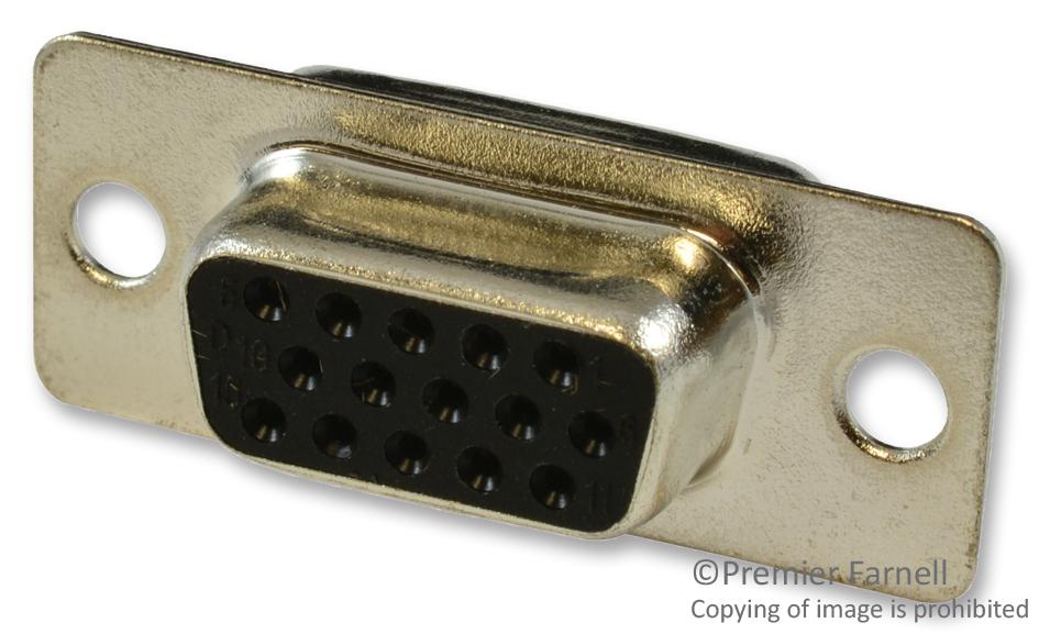 SPC15307 - Multicomp - Conector D Sub, Contactos Estampados, 15 Contactos