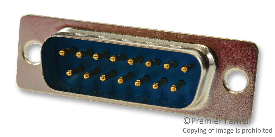 SPC15429 - Multicomp - D Sub Connector, Stamped Contacts, 15 Contacts