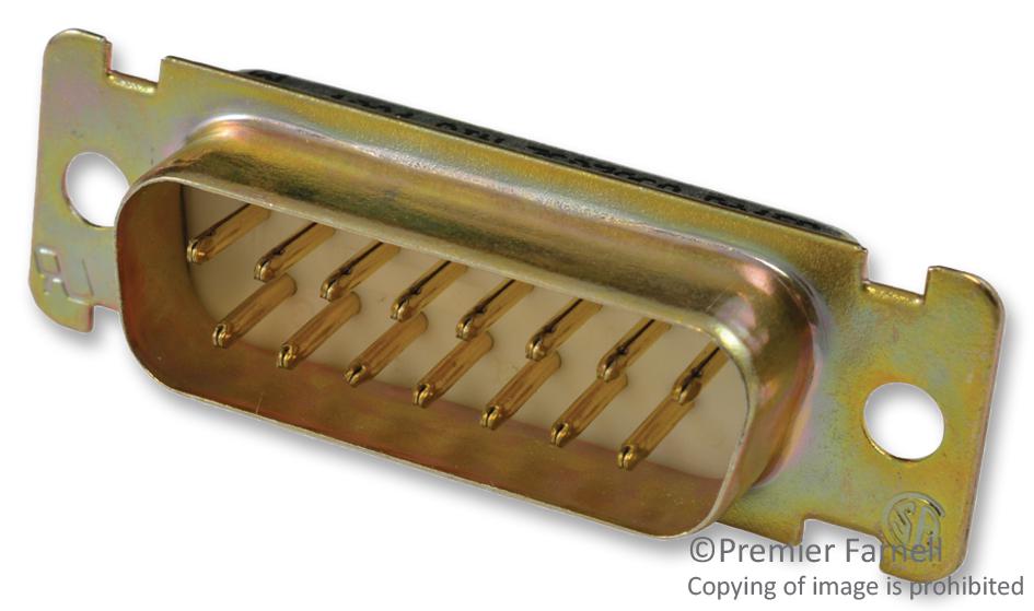 DA15P - Cinch Connectivity Solutions - Conector D Sub, DB15, 15 Contactos