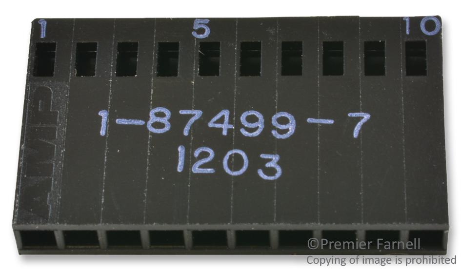 1-87499-7 - Amp - Te Connectivity - Carcasa de Conector, Serie AMPMODU MOD IV, Hembra
