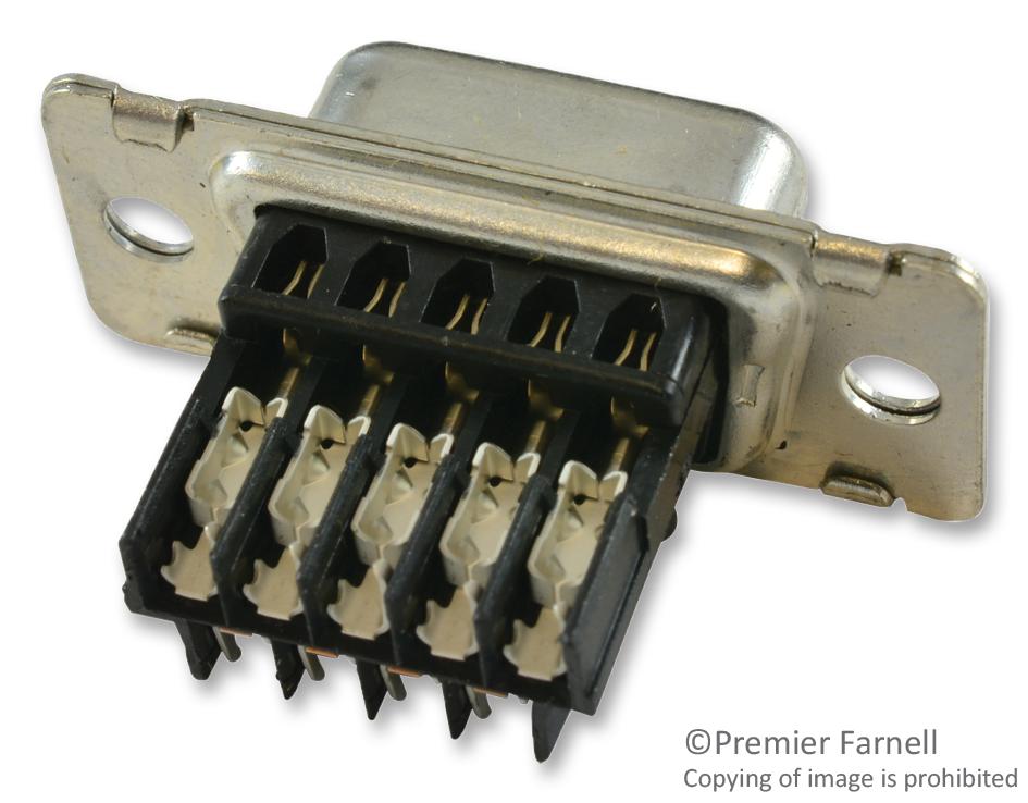 1-745491-7 - Amp - Te Connectivity - Conector D Sub, DB9, 9 Contactos