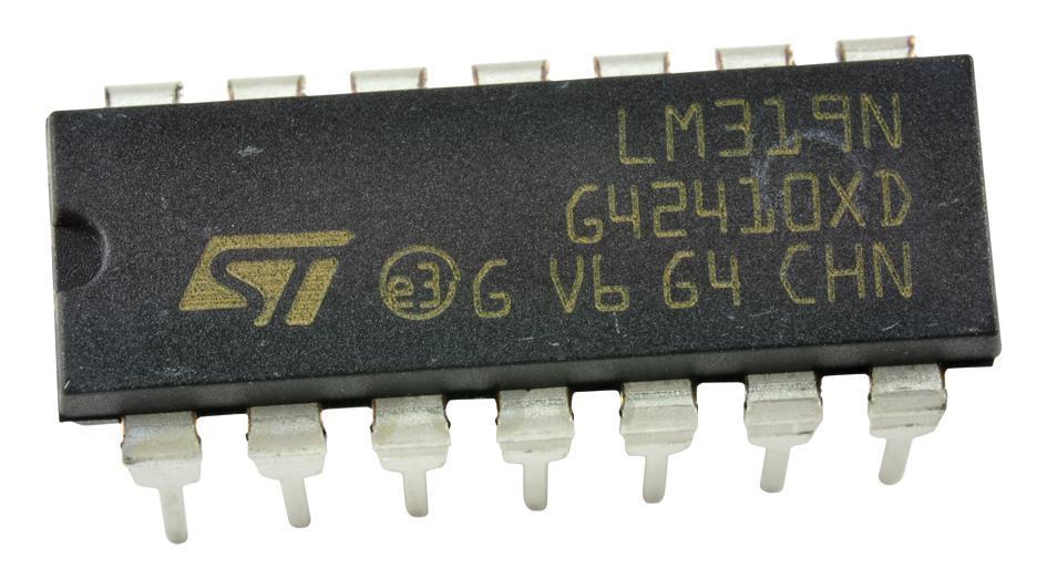 LM319N - Stmicroelectronics - Analog Comparator, High Speed, 2 Channels