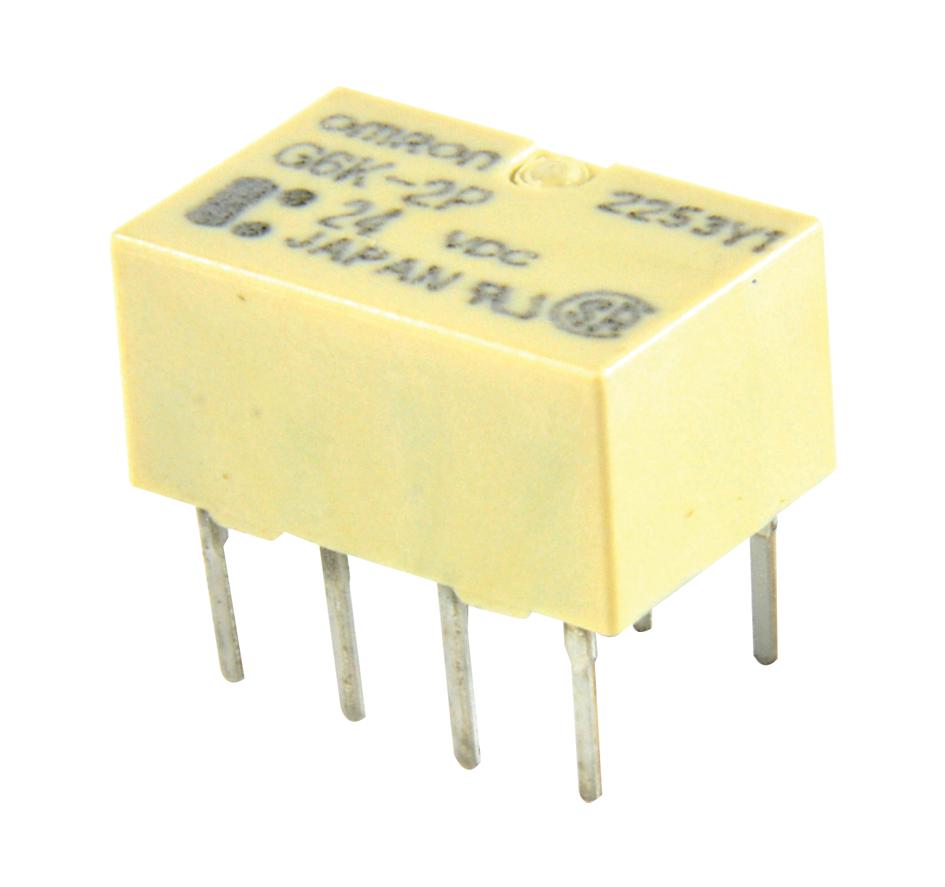 G6K-2P DC24 - Omron Electronic Components - Relevador de Señal, 24 VDC, DPDT