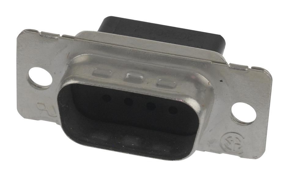 205204-4 - Amp - Te Connectivity - Cubierta para Conector tipo D Sub, 9 ...