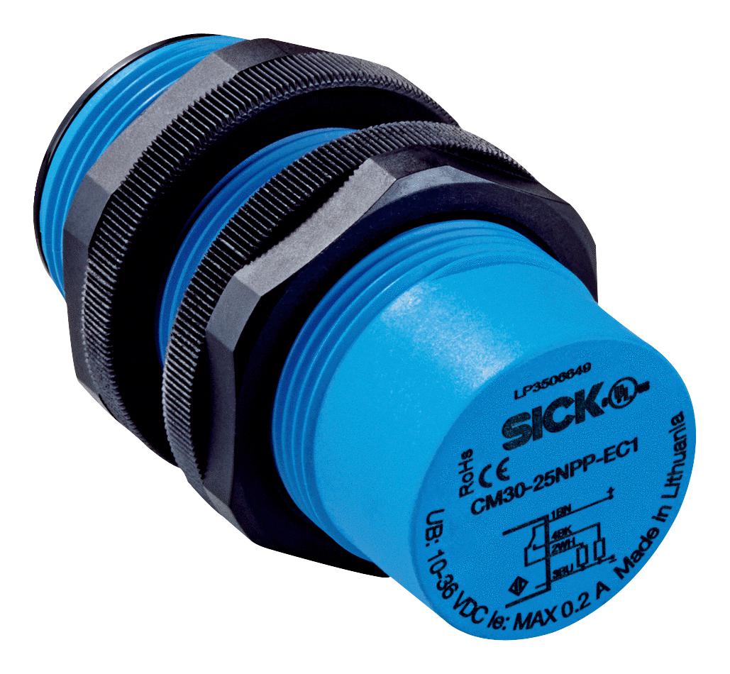 CM30-25NPP-EC1 - Sick - Sensor, Proximidad Capacitivo, 25mm