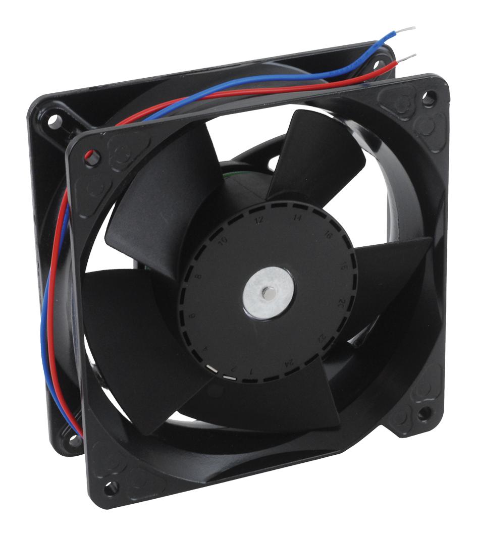 4114NH6 - Ebm-papst - Ventilador axial de CD, 24 V, Cuadrado