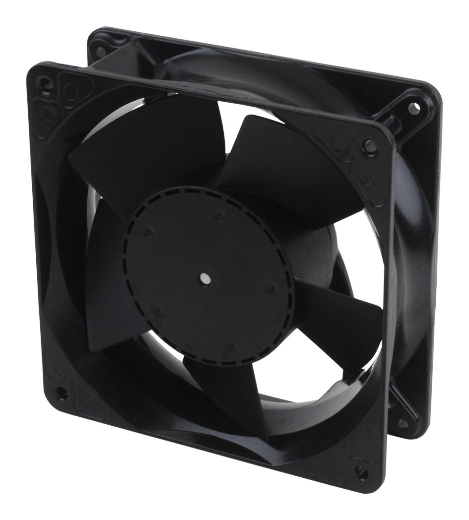 4184NXH - Ebm-papst - Ventilador axial de CD, 24 V, Cuadrado