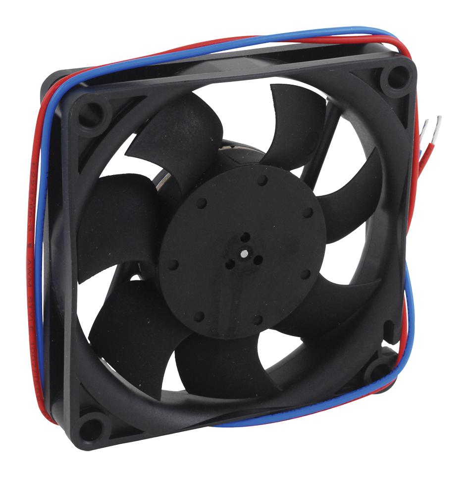 714F - Ebm-papst - Ventilador axial de CD, 24 V, Cuadrado