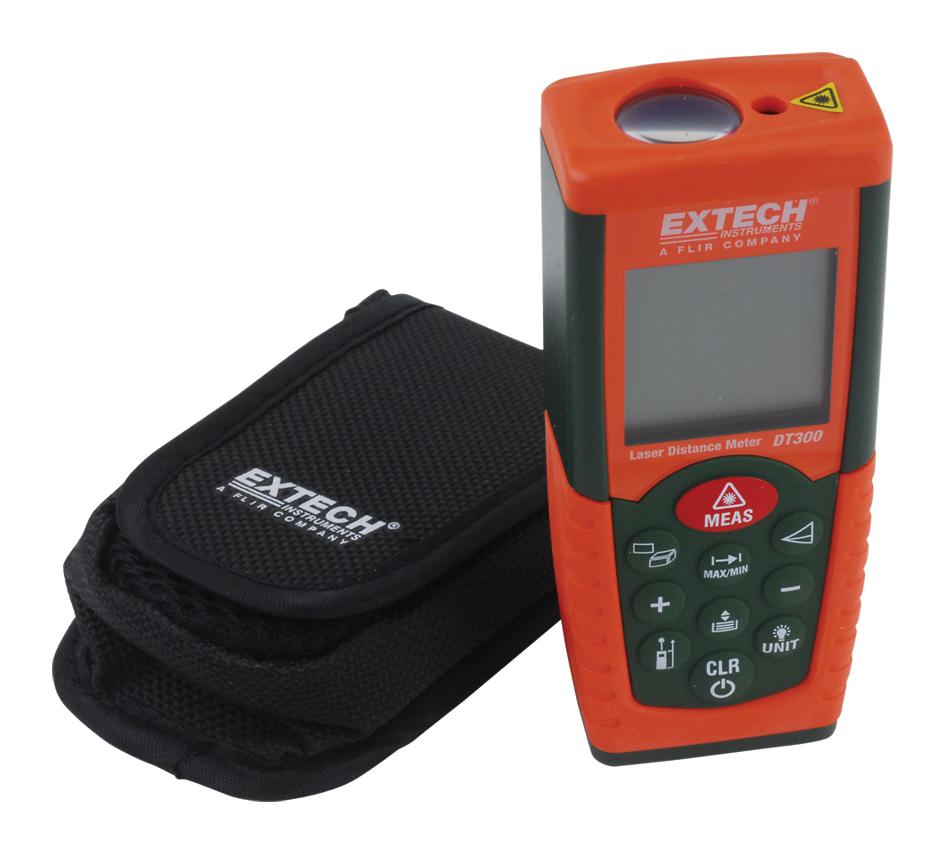 DT300 - Extech Instruments - Laser Distance Meter, 0.05m a 50m (2" a ...
