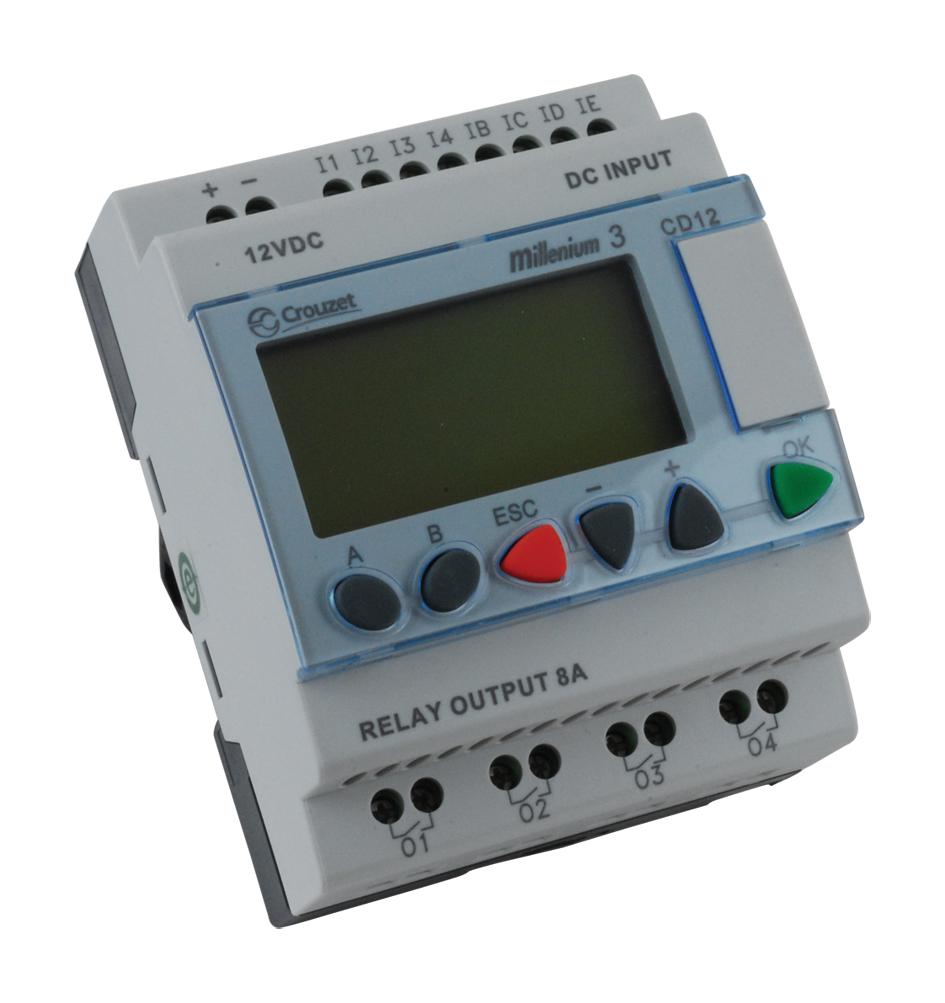 88970045 - Crouzet Automation - PLC, Millennium 3, 8 Inputs