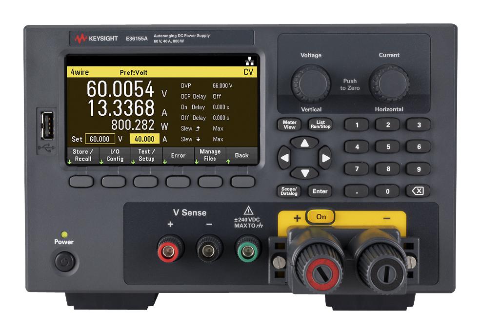 E36155AGV/E36150ADVU - Keysight Technologies - Fuente de Poder de Mesa ...