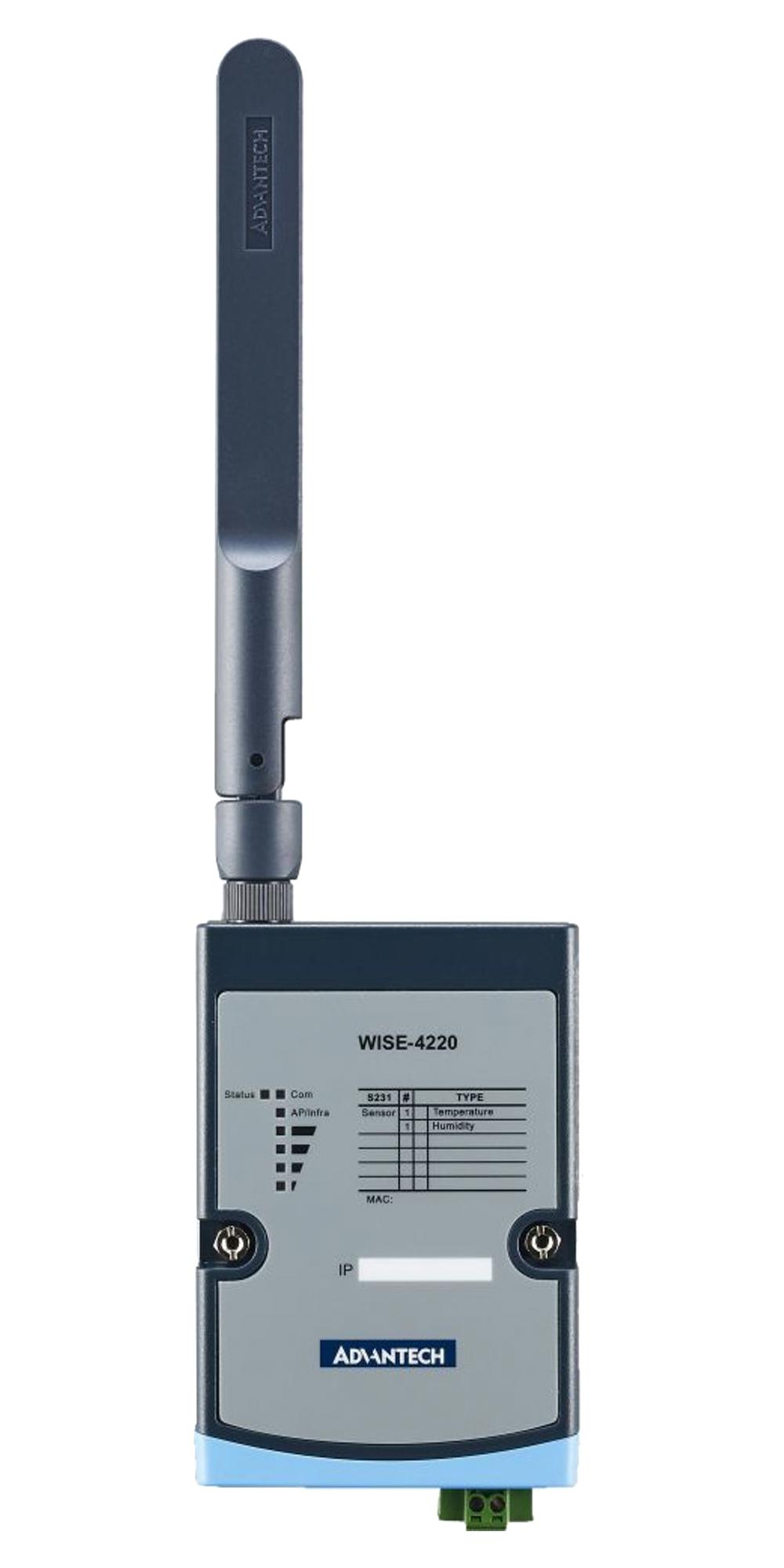 WISE-4220-A - Advantech - Módulo E/S, Wi-Fi Inalámbrico 2.4G Industrial