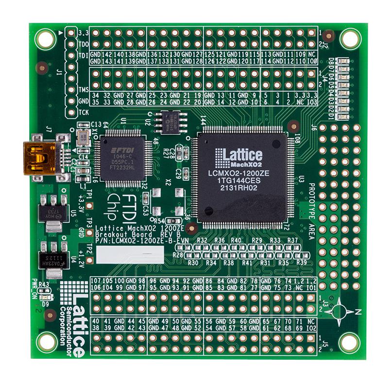 LCMXO2-7000HE-B-EVN - Lattice Semiconductor - Tarjeta de Desbloqueo, MACHXO2, FPGA
