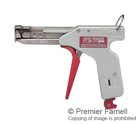 GS4H - Panduit - CABLE TIE TOOL, GREY/RED, METAL