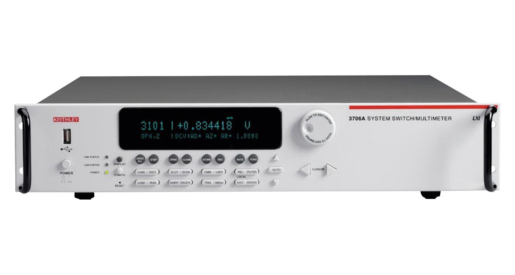 3706A - Keithley - Multímetro Digital de Banco, 7.5m Ethernet, GPIB