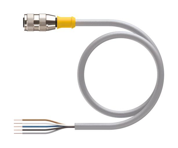 RK 4.5T-2 - Turck - Cable de Sensor, Eurofast, M12 Hembra