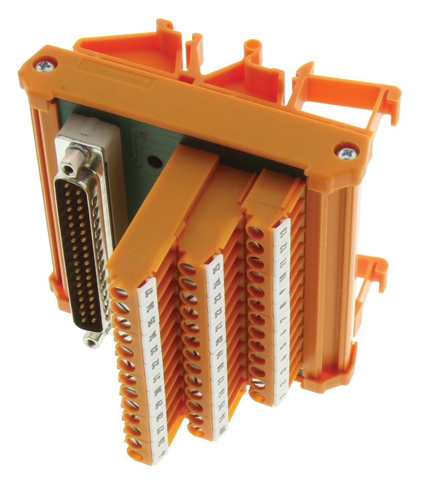 8019960000 - Weidmuller - Terminal Block Interface, D Sub 37 Position ...